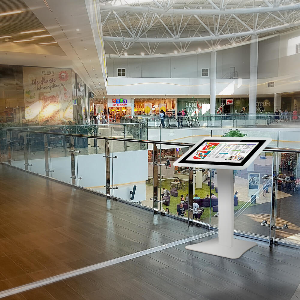 Digitaler Infoterminal mit Touchscreen | Android, Wifi und HD