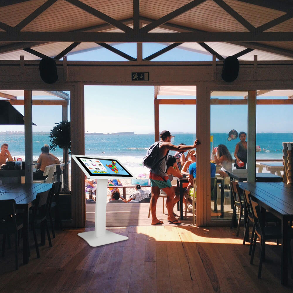 Digitaler Infoterminal mit Touchscreen | Android, Wifi und HD